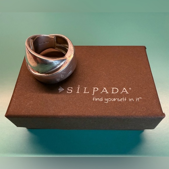 Silpada | Jewelry | Silpada Band Together Wrap Ring | Poshmark